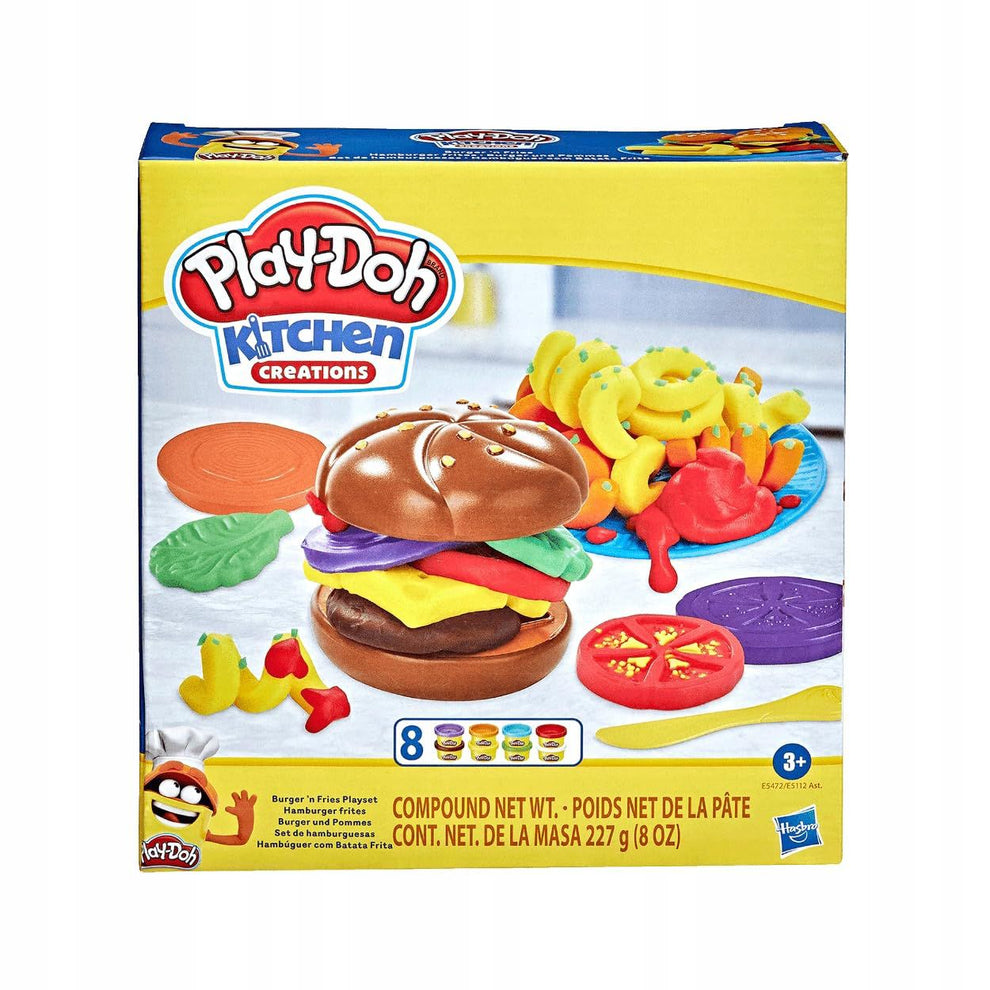 Play-Doh Kitchen Creations - Burger ‘n Fries Playset – Oh My Gifts ...