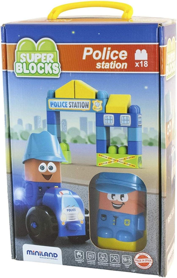 Super Blocks - Police Station – Oh My Gifts! Online Gift Emporium
