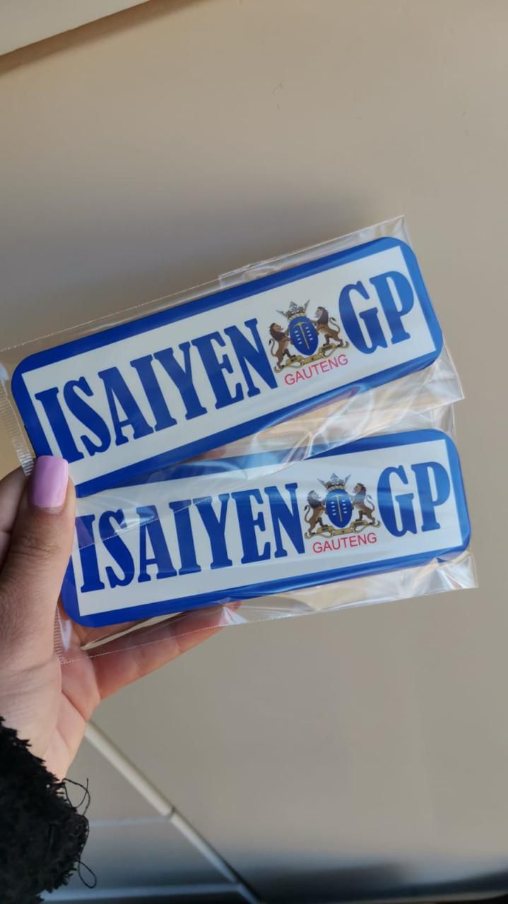 Personalised Mini Number Plate – Oh My Gifts! Online Gift Emporium