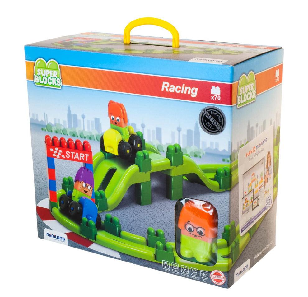 Super Blocks – Racing Track Set – Oh My Gifts! Online Gift Emporium