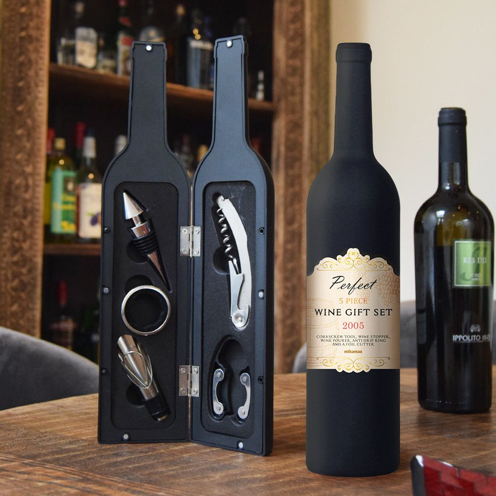 Wine Gift Set - 5-in-1 – Oh My Gifts! Online Gift Emporium